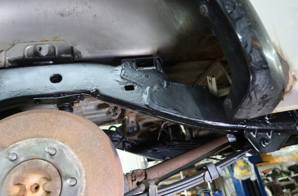 Frame Rust Repair - Lugnuts Garage