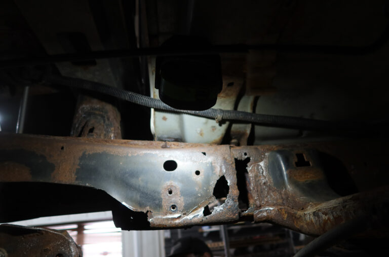 Frame Rust Repair - Lugnuts Garage
