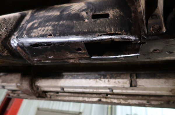 Frame Rust Repair - Lugnuts Garage