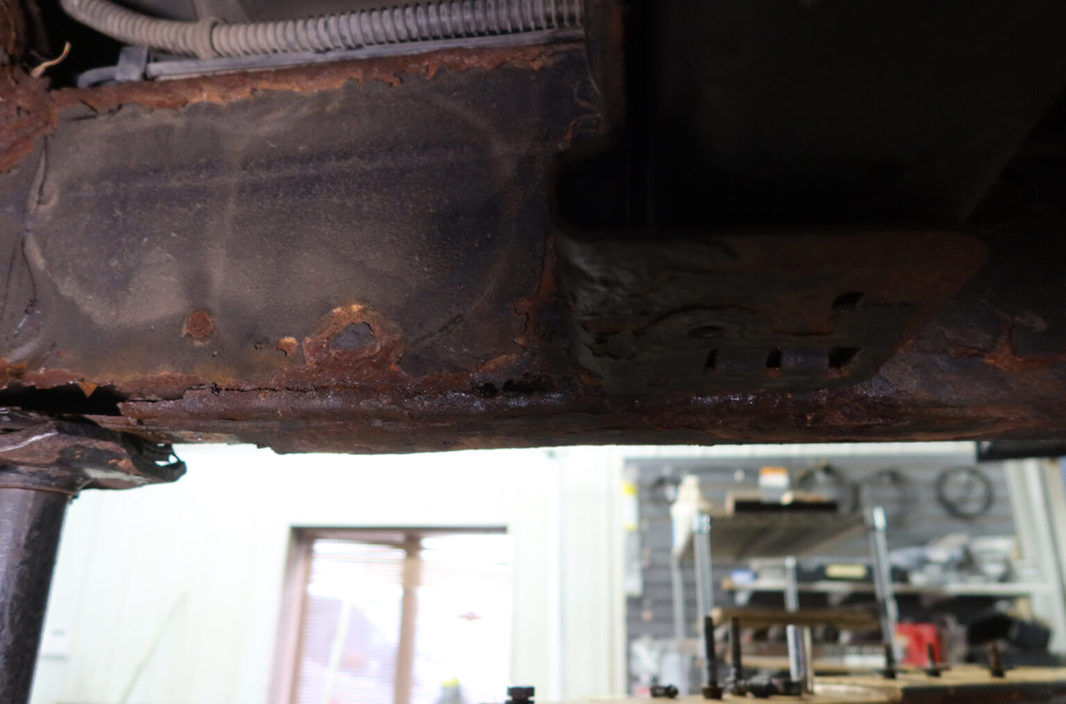 Frame Rust Repair - Lugnuts Garage