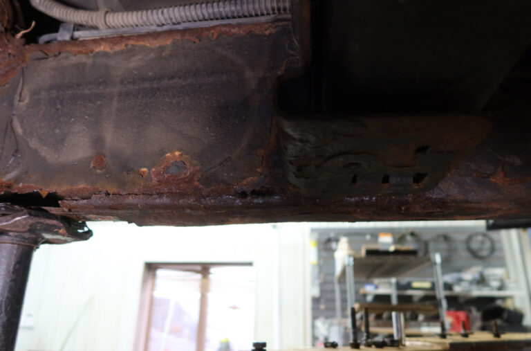 Frame Rust Repair - Lugnuts Garage